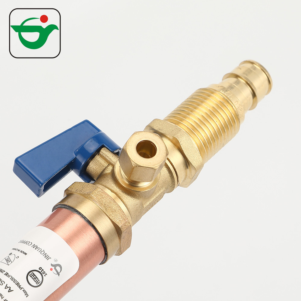 1/4 Turn Copper Water Hammer Arrestor PEX CPVC Angle Valves